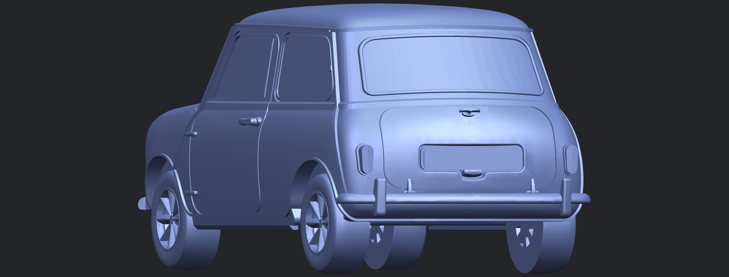 Free 3D file Morris Mini Minor Mark-1 🚗・Model to download and 3D print ...