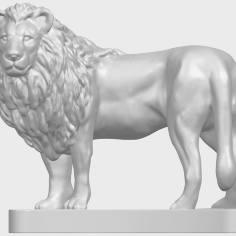 Download free STL file Lion 03 • 3D printable template ・ Cults