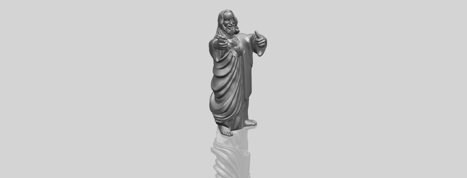 Free 3D file Jesus - Funny ️・3D printable design to download・Cults