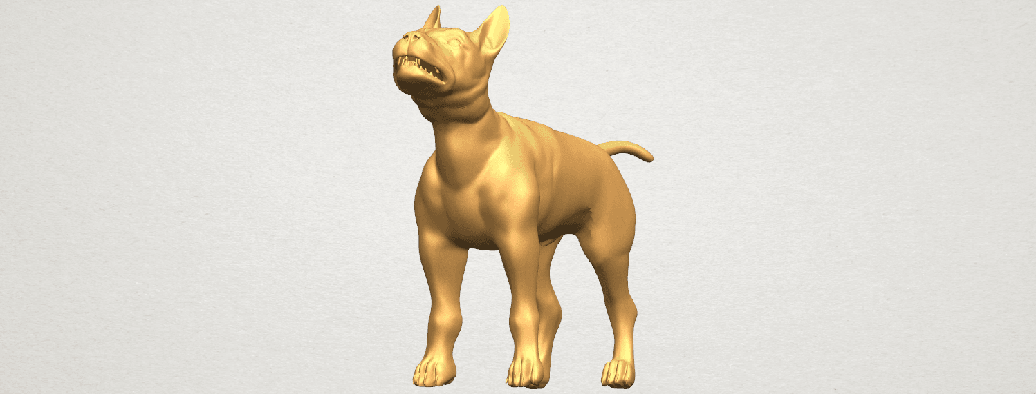 Free 3D file Dog 02・Object to download and to 3D print・Cults