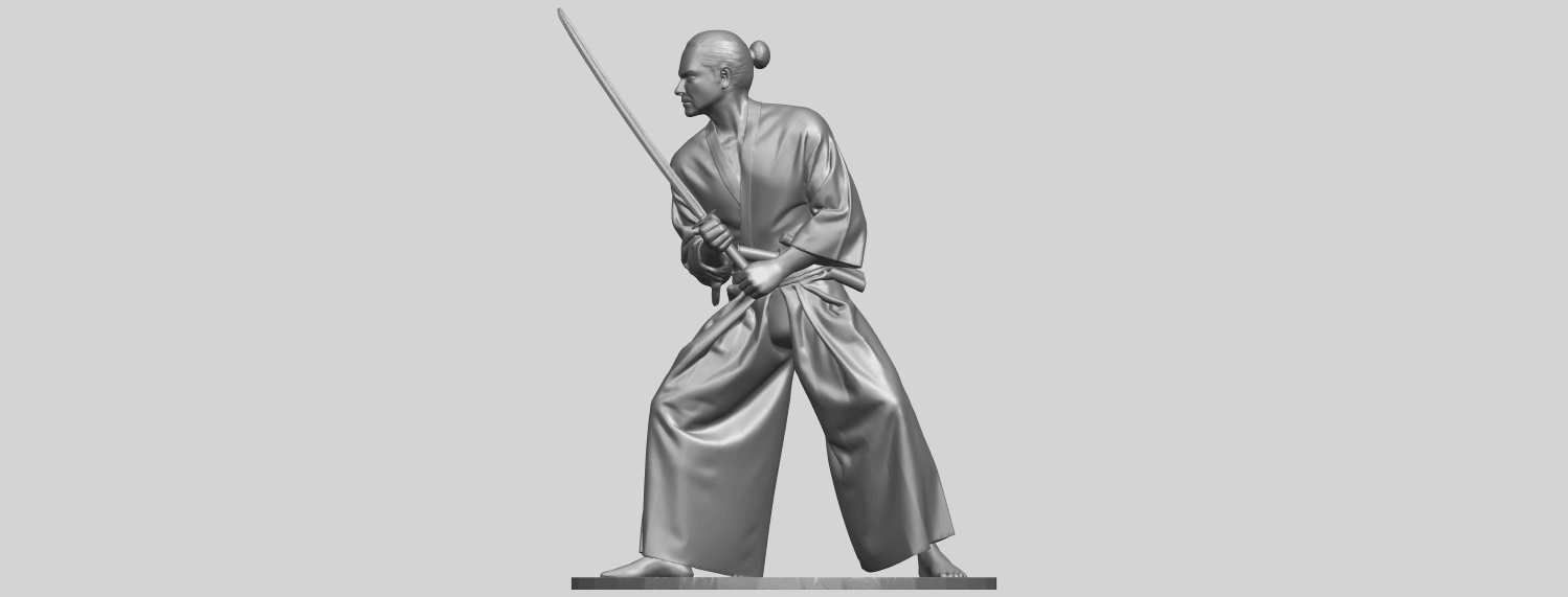 Free 3D file Japanese Warrior 🚗・Design to download and 3D print・Cults