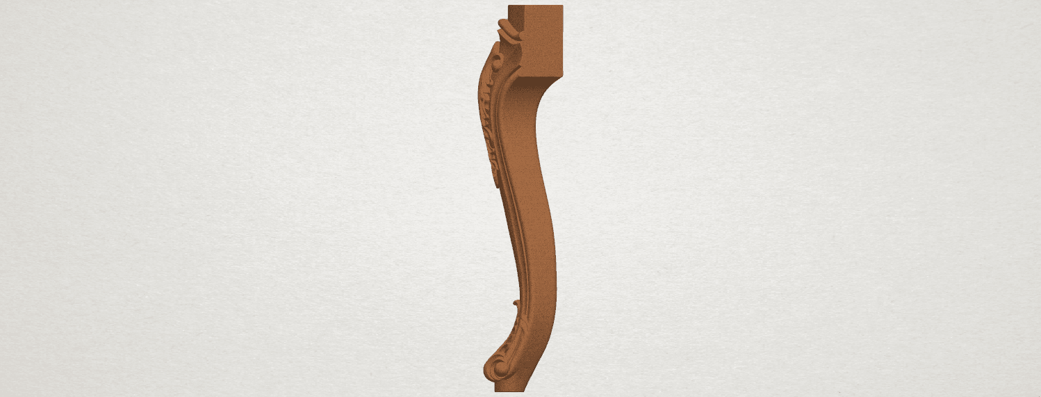 Download free STL file Table Leg 02 • 3D print template ・ Cults
