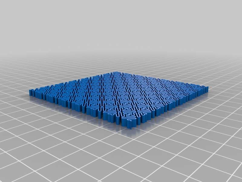 Free STL file 80x80x3 mesh buildplate・3D printable model to download・Cults