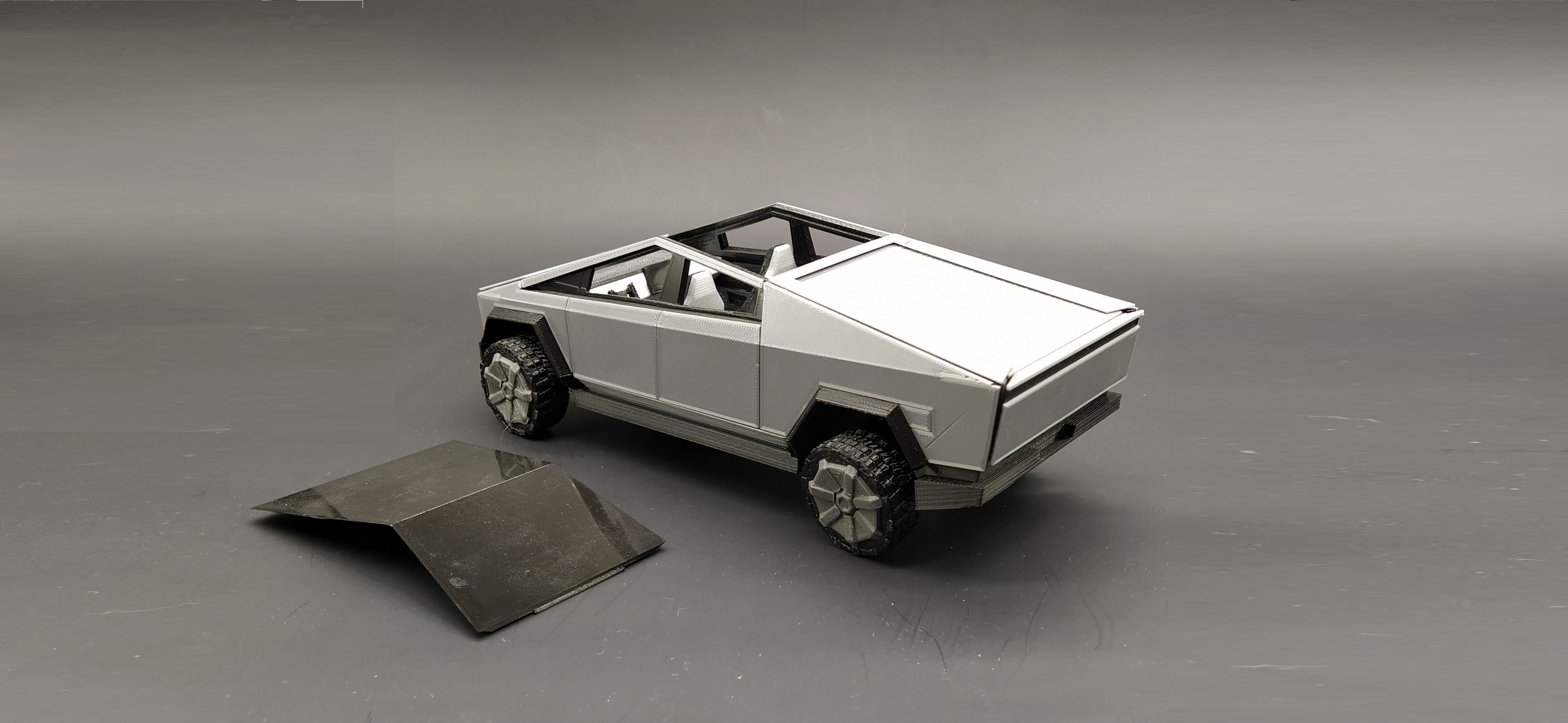 3D printer Tesla Cybertruck - 3dPrintable - 3dFactory • made with Prusa ...