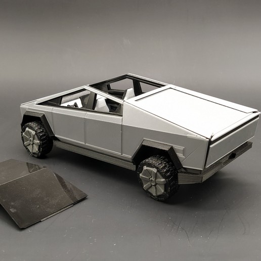 3D printer Tesla Cybertruck - 3dPrintable - 3dFactory • made with Prusa ...