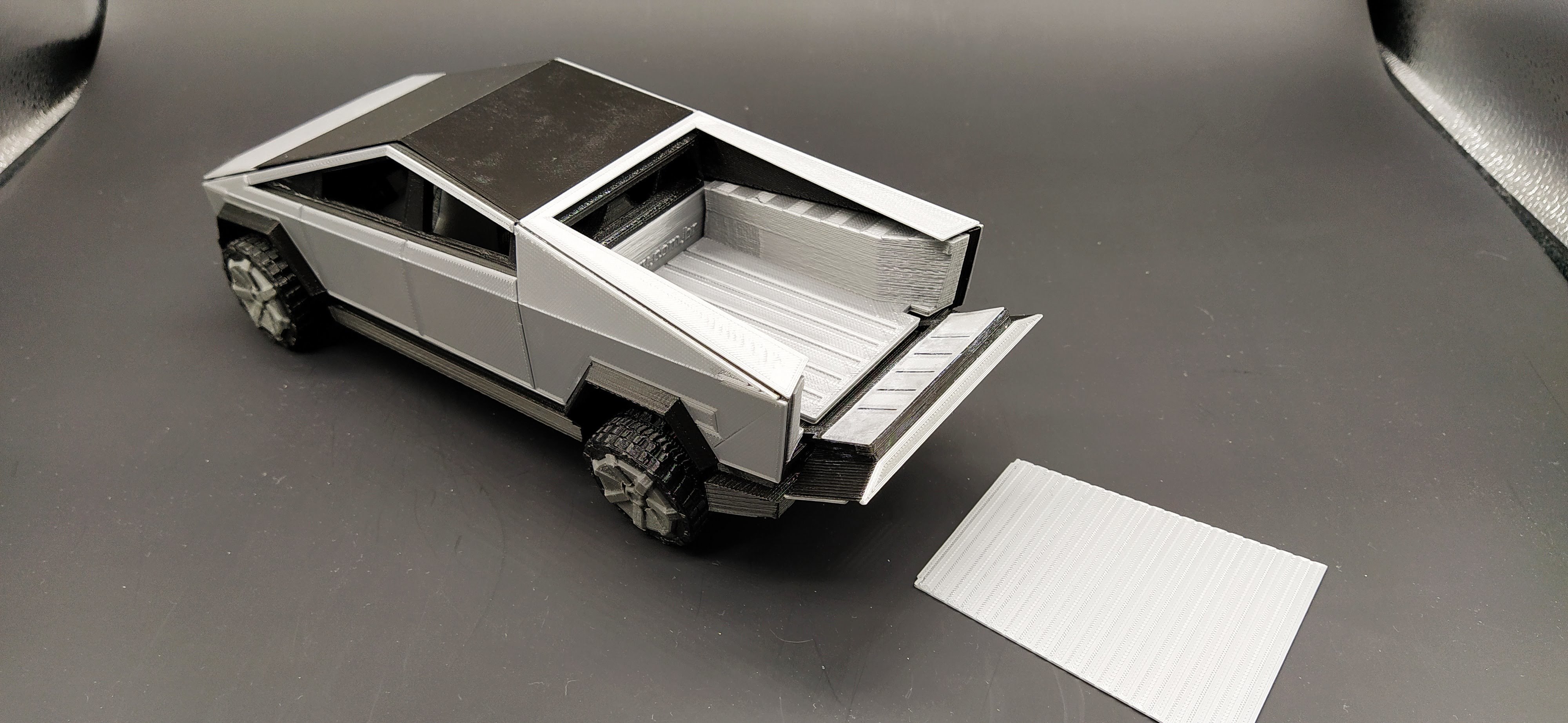 3D printer Tesla Cybertruck - 3dPrintable - 3dFactory • made with Prusa ...