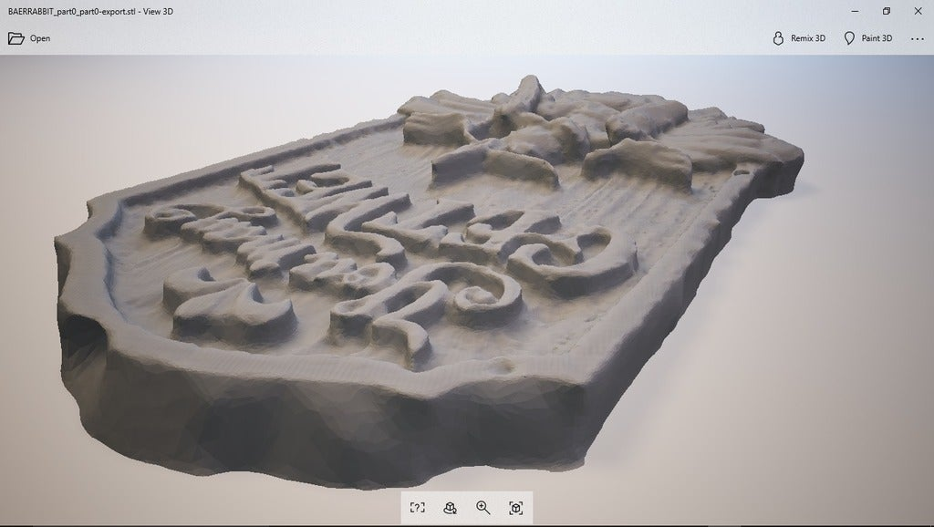 Free STL file Brer Rabbit Splash Mountain Ride Plaquic 🐇・3D print model ...