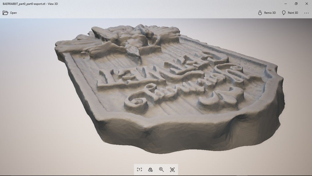 Free STL file Brer Rabbit Splash Mountain Ride Plaquic 🐇・3D print model ...