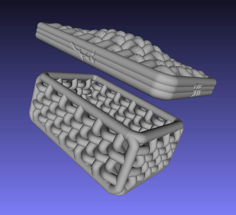 Download STL file Jewelry box (wired) • 3D printer template ・ Cults