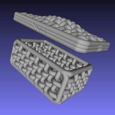 Download STL file Jewelry box (wired) • 3D printer template ・ Cults