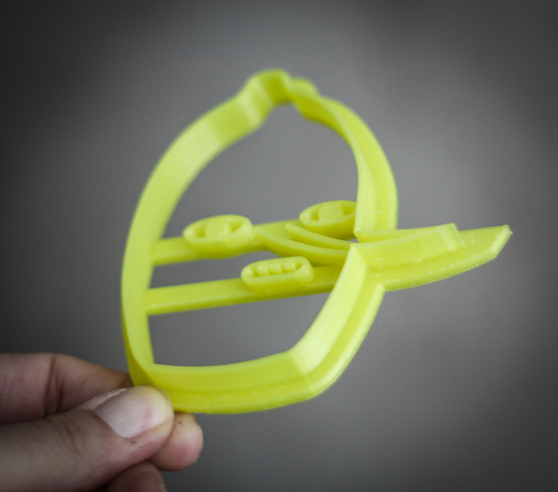STL file Adventure time - Lemongrab cookie cutter・3D printable model to ...