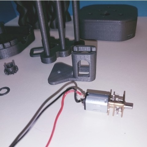 Download free 3D printer model Six strange motorized gear ・ Cults