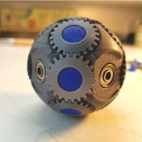 Download free STL file Spherical gears - Fidget ・ Cults