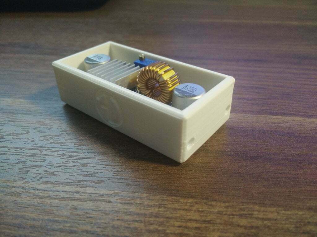 Free STL file BOX for XL4015 5A DC-DC Step Down Adjustable Power Supply ...