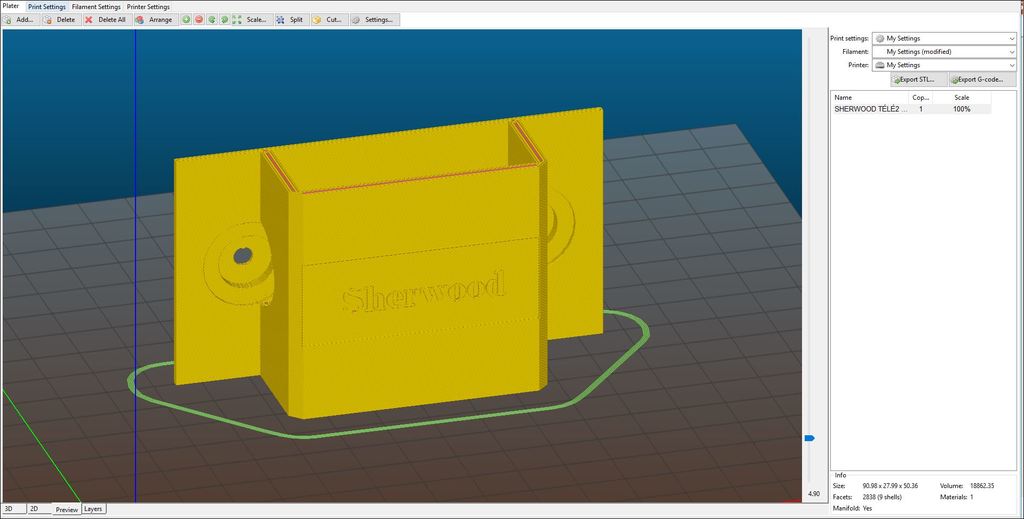 Free 3D file remote control・3D printing model to download・Cults