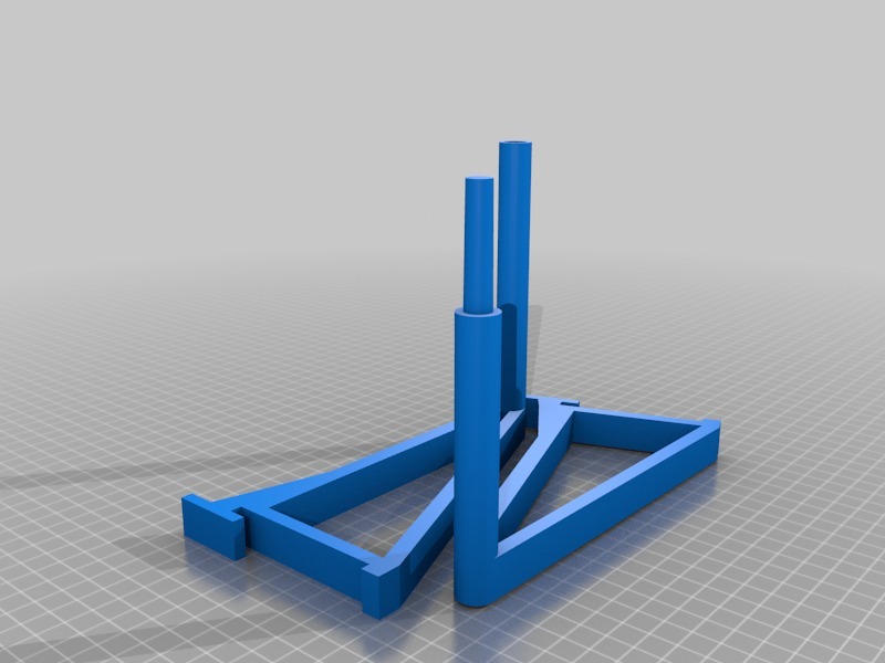 Free 3D file 100% printable spool holder (standing or attachable to Rep2 & Cube2) 💯・3D print ...