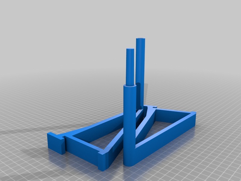 Free 3D file 100% printable spool holder (standing or attachable to ...