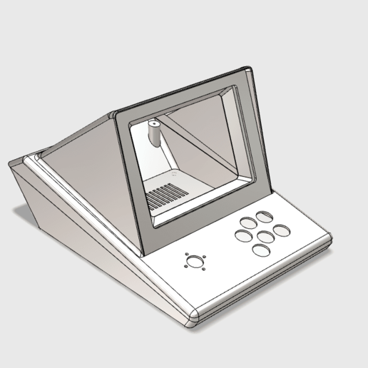 Download free STL files Mini arcade minitel ・ Cults
