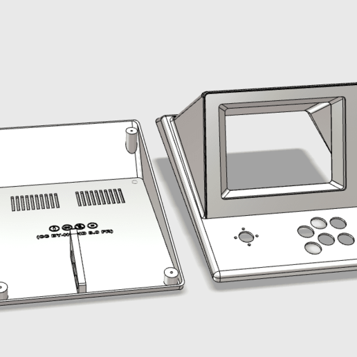 Download free STL files Mini arcade minitel ・ Cults