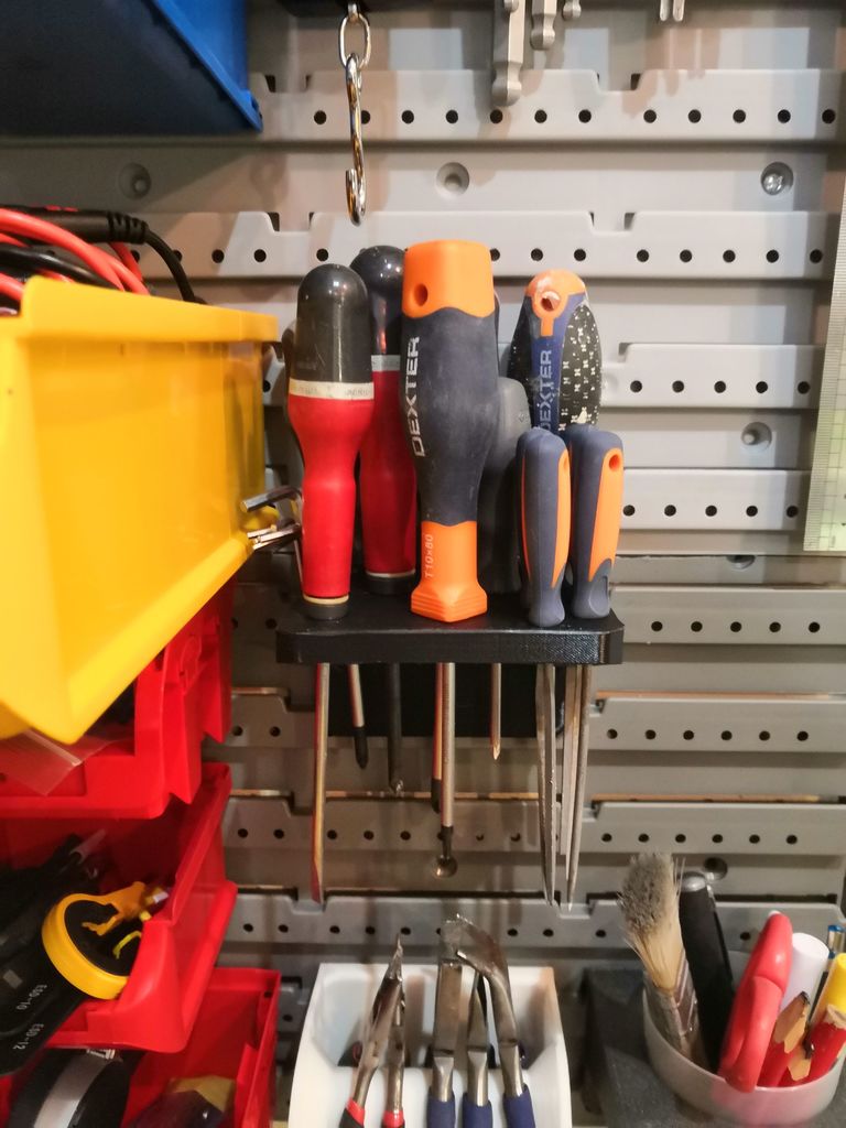 Free 3D file Allit Support tounevis / Screwdrivers holder・3D printer ...