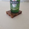 Download free 3D printer designs Pallet coaster ・ Cults