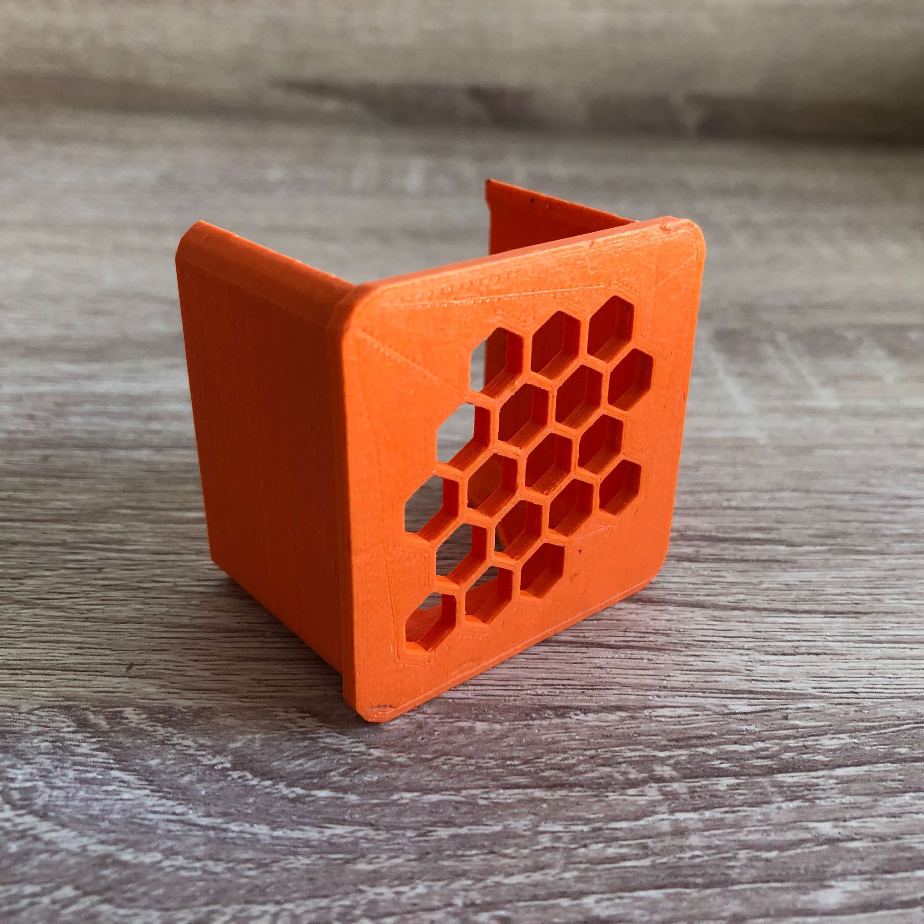 Free STL file X Stepper Motor cover for Ender 3 or similar, hex style ...