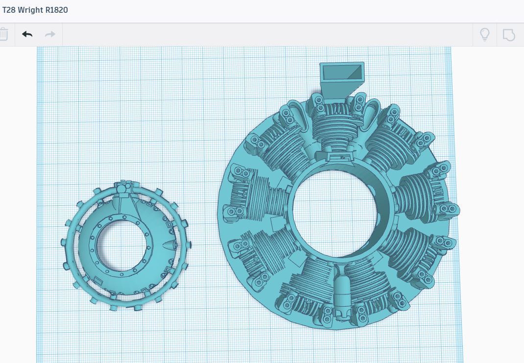 STL file DUMMY RADIAL ENGINE・3D print object to download・Cults