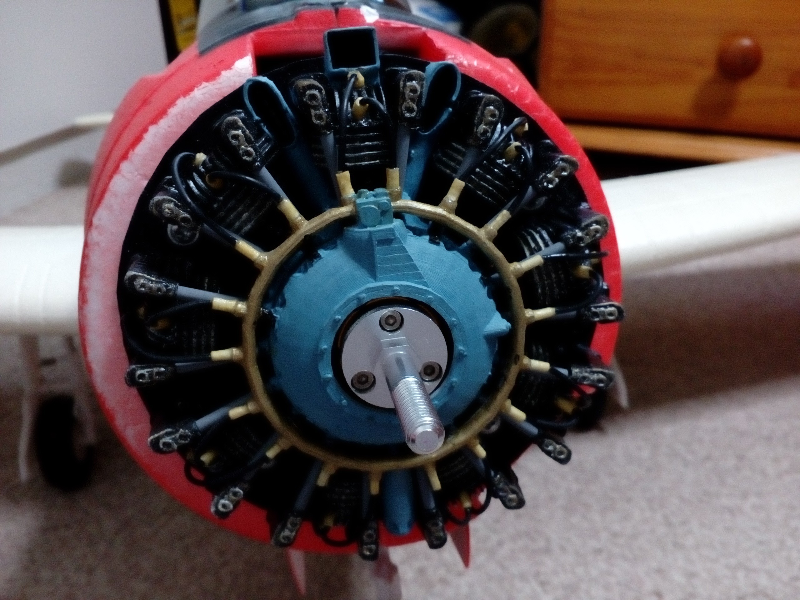 STL file DUMMY RADIAL ENGINE・3D print object to download・Cults