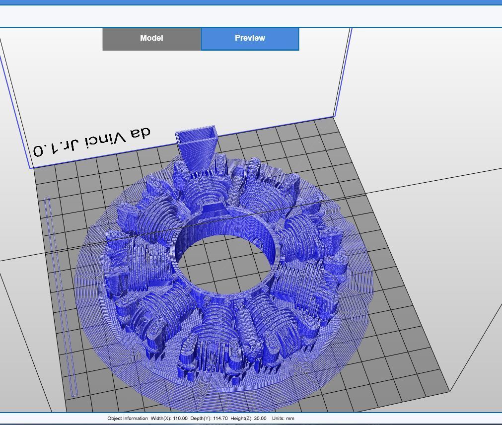 STL file DUMMY RADIAL ENGINE・3D print object to download・Cults