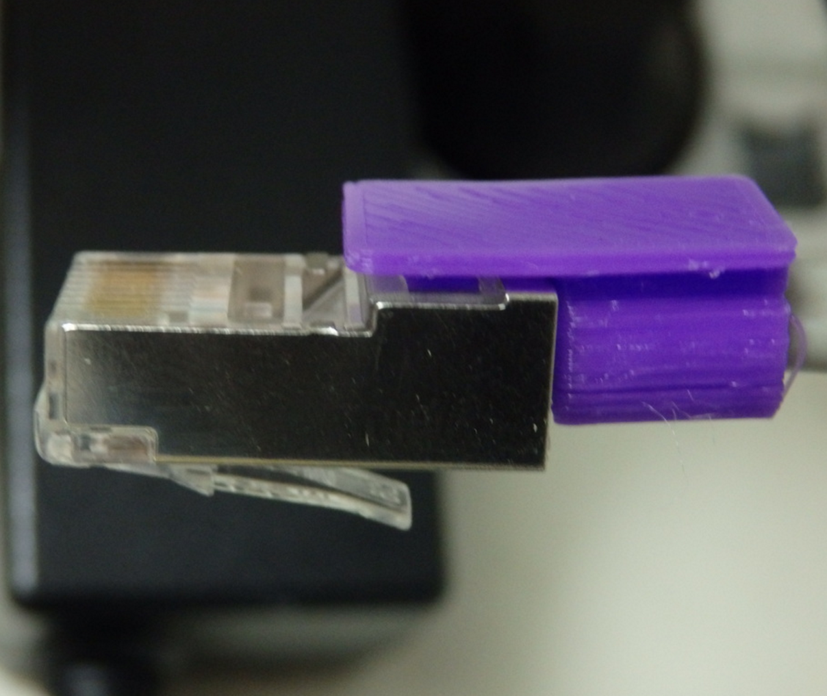 Бесплатный STL файл RJ45 mark label / label landmark rj45・Дизайн 3D ...