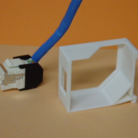 Télécharger fichier STL gratuit Support for RJ45 modular core - 3M ...