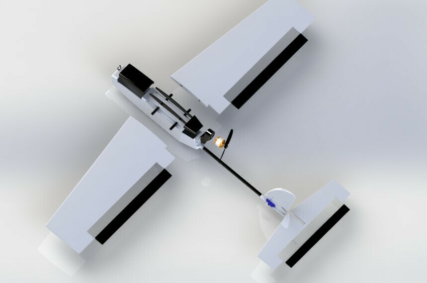 STL file ZOHD Drift FPV Glider 🛩️・3D printable model to download・Cults