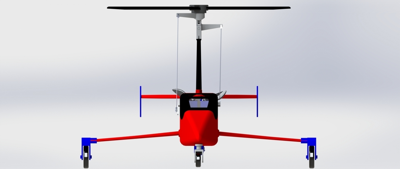 STL file RC Gyrocopter 🛩️・3D printer model to download・Cults