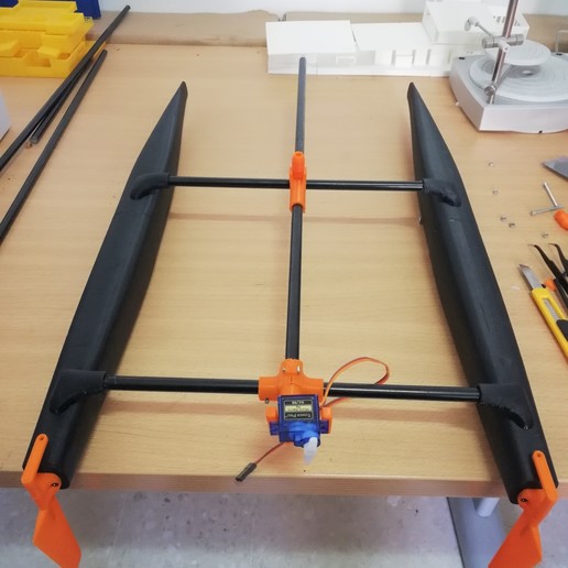 Download STL file RC Catamaran • 3D print design ・ Cults