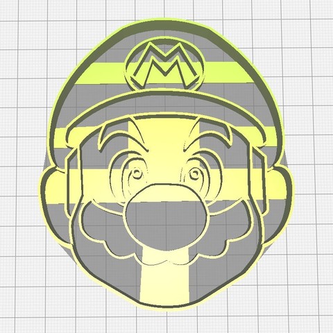 Download STL file Super Mario Cutter • 3D printer design ・ Cults