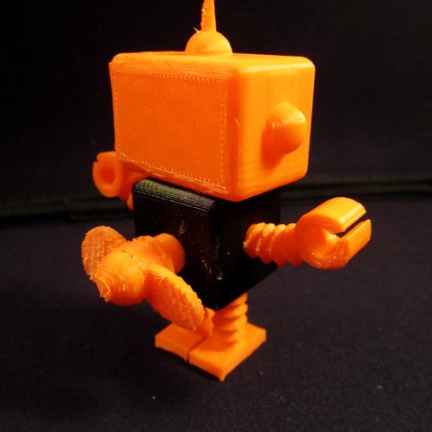 Download free 3D printing templates Retro Robot ・ Cults