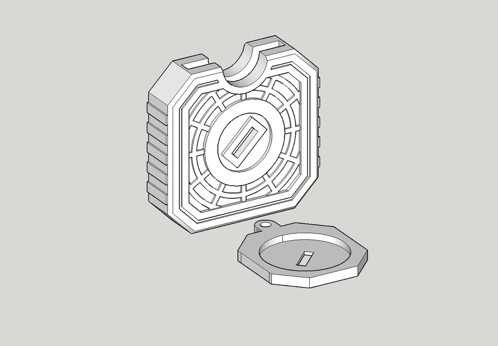 Free 3D file Coin Magic Prop - Key through Coin V2: US quarter 🪙・3D ...