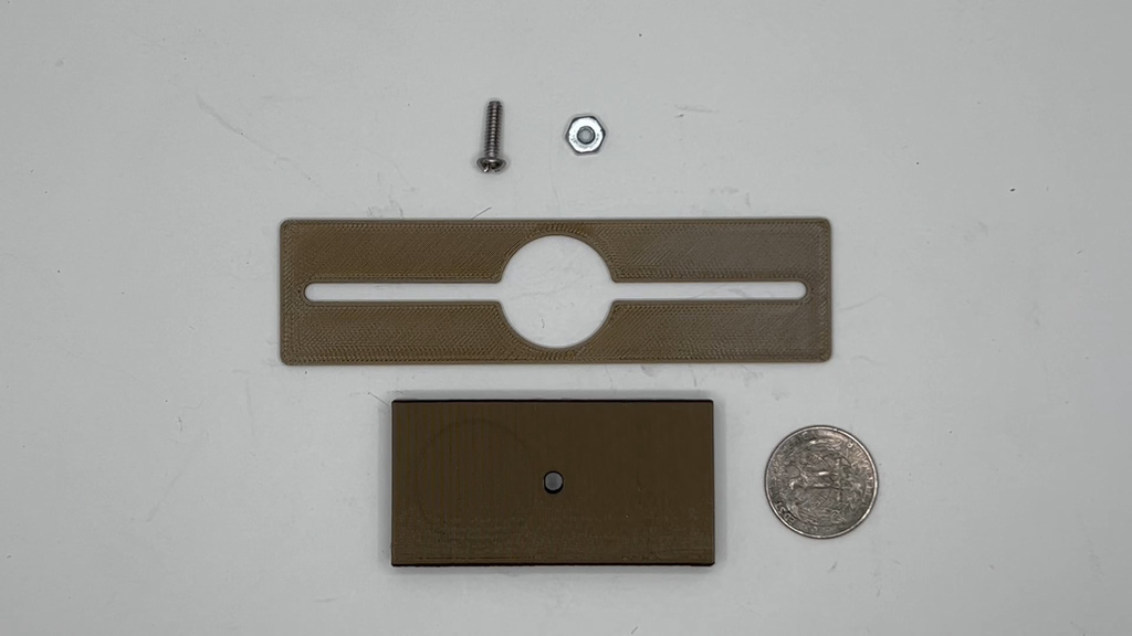 Free 3D file Coin Magic Prop - Coin Through Bolt Magic: US quarter 🪙・3D ...