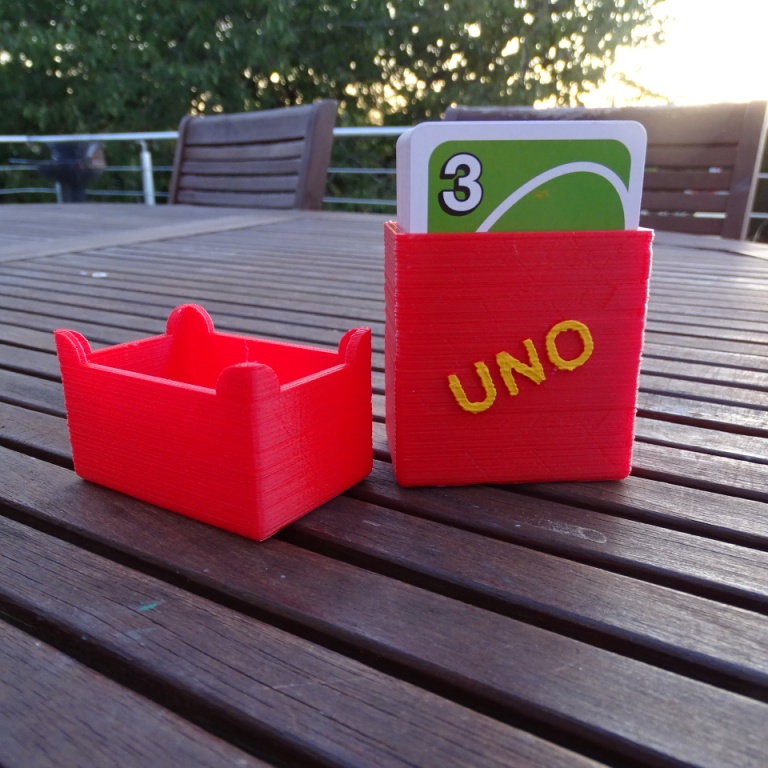 3D printing Card box - UNO • made with Dagoma Disccovery 200・Cults