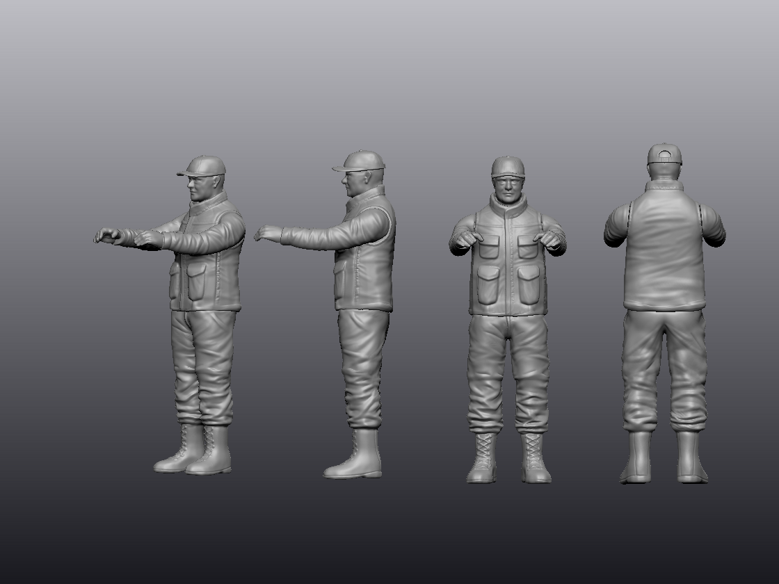 3D file Standing figure・3D printing design to download・Cults