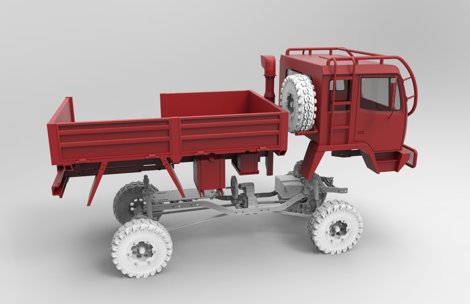 Download STL file Steyr 12M18 1/10 STL • 3D print model ・ Cults