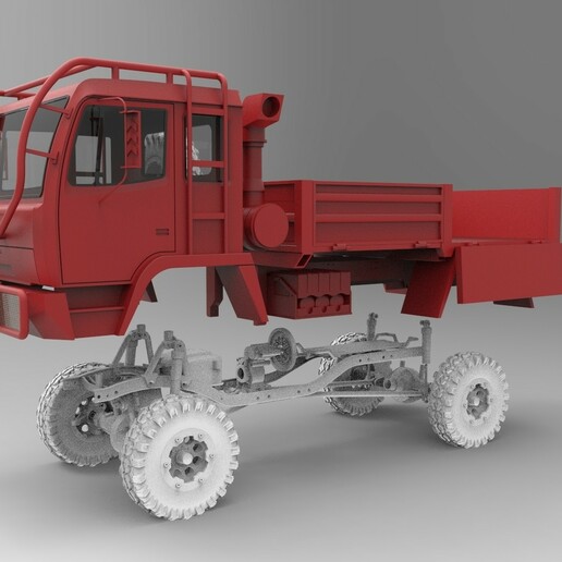 Download STL file Steyr 12M18 1/10 STL • 3D print model ・ Cults