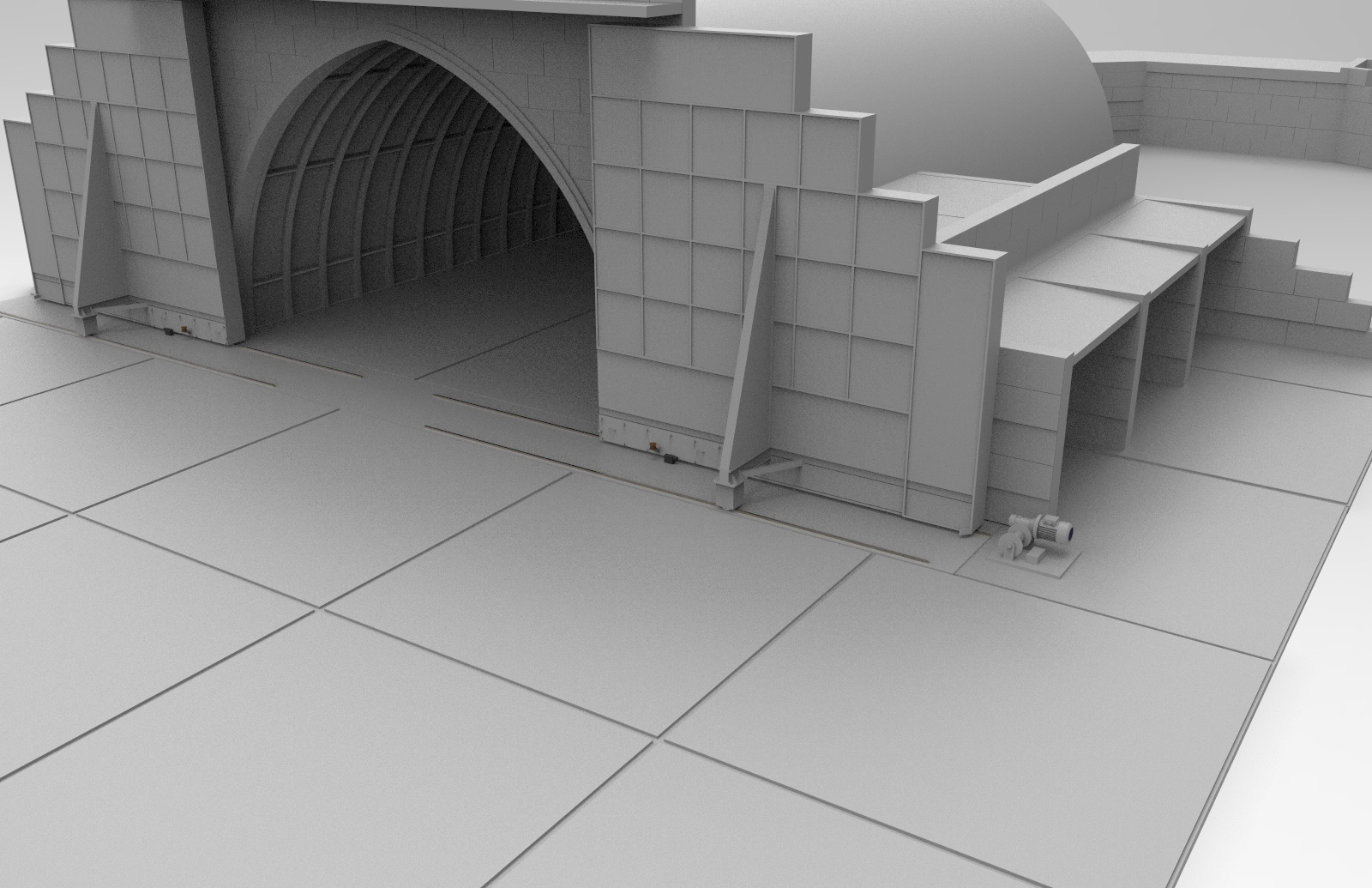 Download STL file Airplane bunker for FDM print 1/35 • 3D printable ...