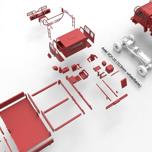 Download STL file Steyr 12M18 1/10 STL • 3D print model ・ Cults