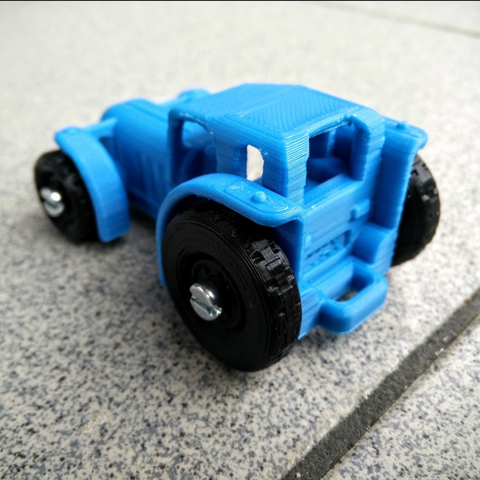 Download free STL file Tractor • 3D print object ・ Cults