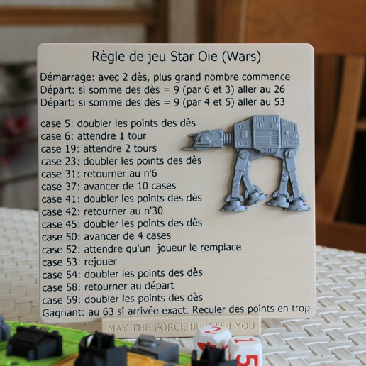 Download STL file BOARD GAME 3D STAR WARS (GOOSE) • Template to 3D ...