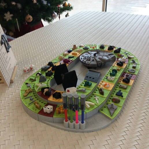 Download STL file BOARD GAME 3D STAR WARS (GOOSE) • Template to 3D ...
