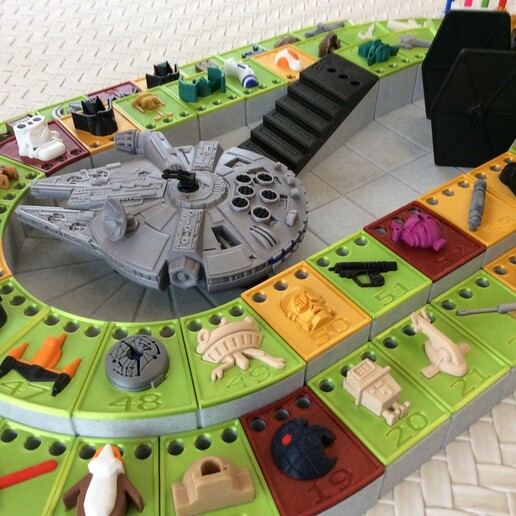 Download STL file BOARD GAME 3D STAR WARS (GOOSE) • Template to 3D ...