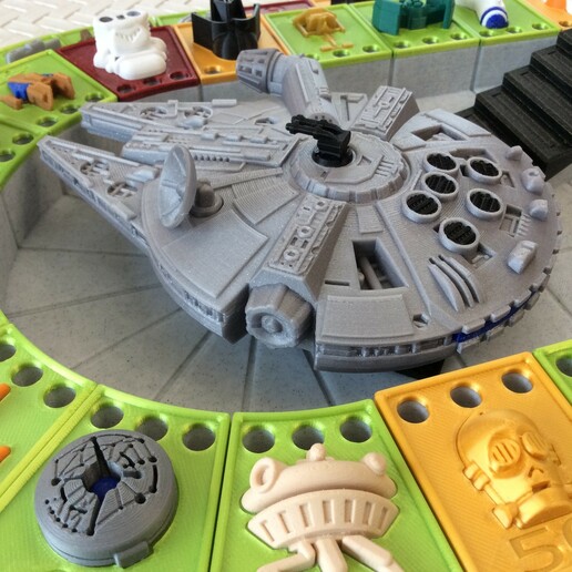 Download STL file BOARD GAME 3D STAR WARS (GOOSE) • Template to 3D ...