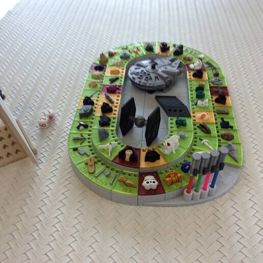 Download STL file BOARD GAME 3D STAR WARS (GOOSE) • Template to 3D ...